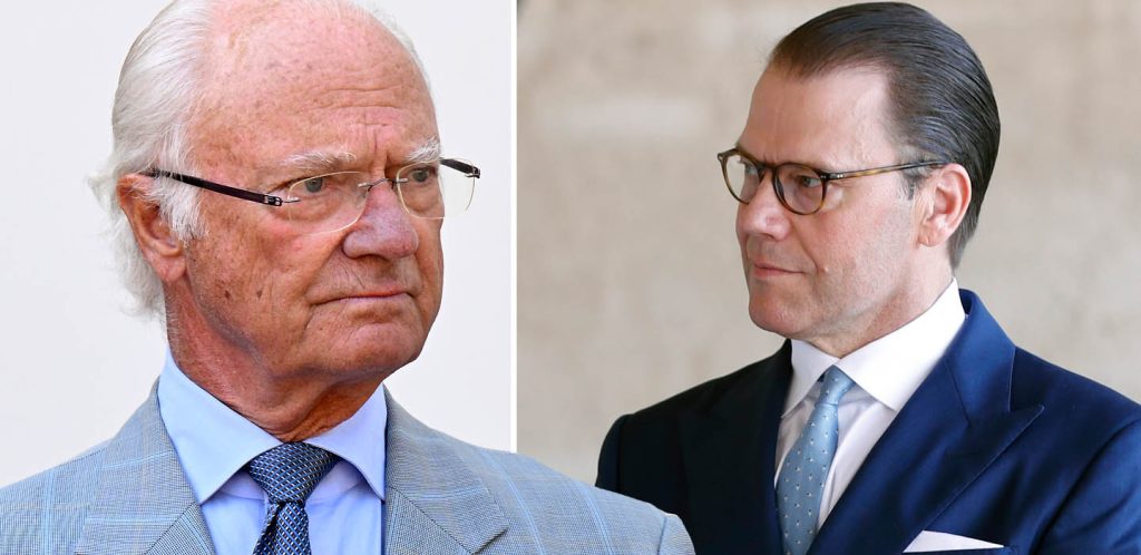 Kungens markering i storbråket med prins Daniel på Solliden