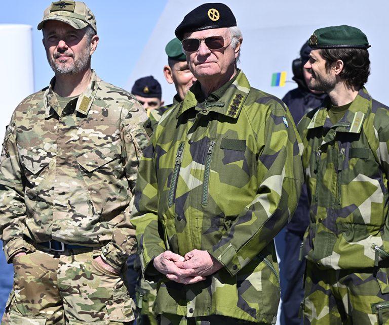 Kunde inte låta bli: Kungens intima ord till drottning Mary