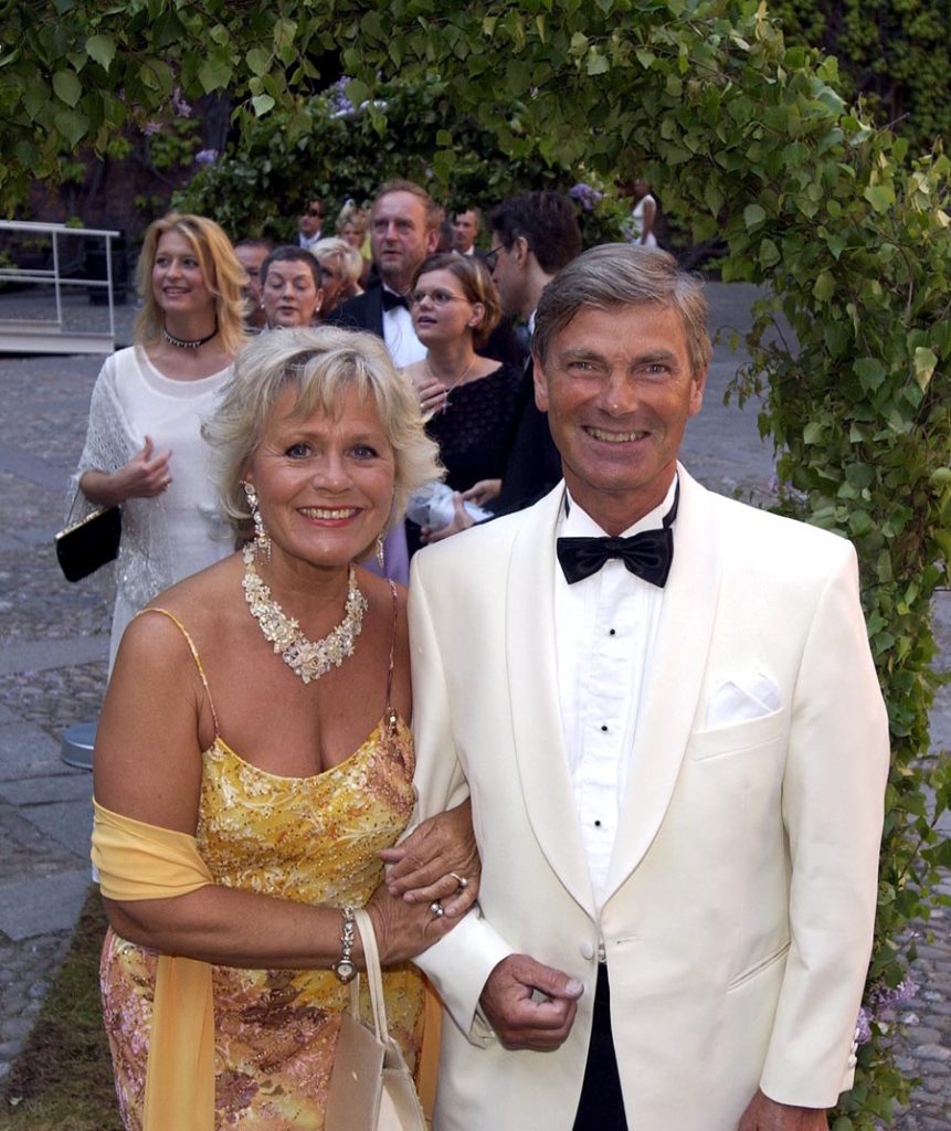 Christina Schollins gripande ord om maken Hans Wahlgrens död