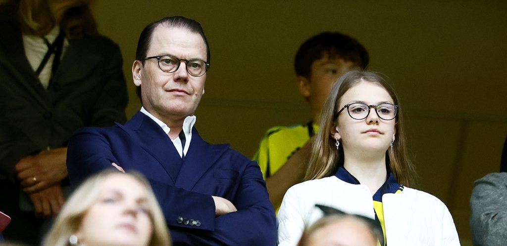 Daniels hemliga möte på slottet – allt kretsar kring Estelle