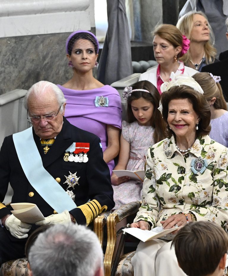 Ofattbara priset på Madeleines lyxklänning under Ines dop